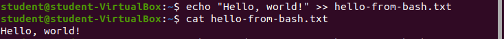 Redirect Stdout Append File Linux Introduction