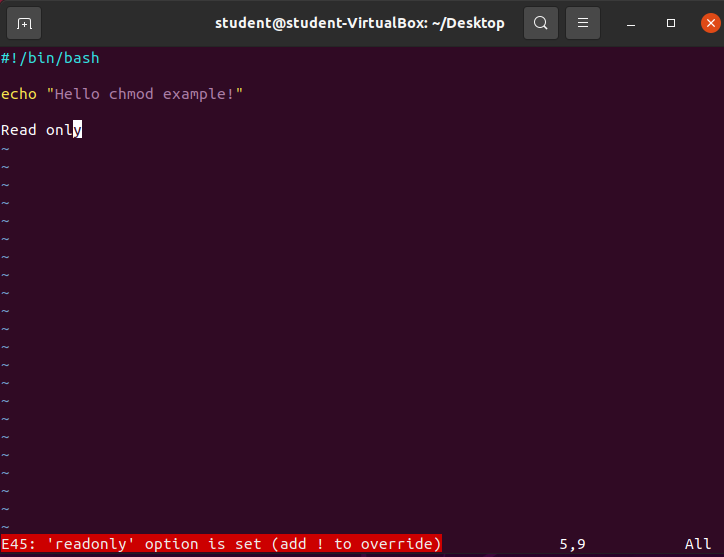 Changing File Permissions :: Linux Introduction Changing File Permissions :: Linux Introduction