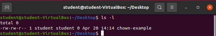 Changing File Ownership :: Linux Introduction Changing File Ownership :: Linux Introduction