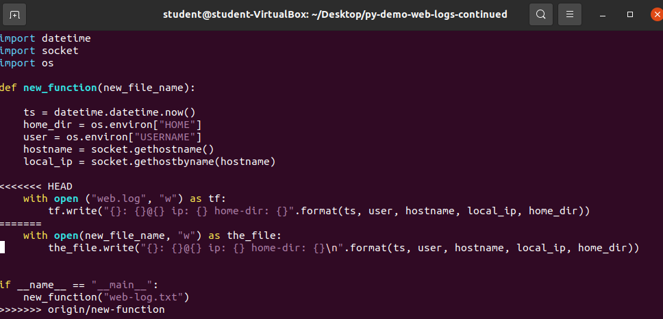 Git Merge :: Linux Introduction Git Merge :: Linux Introduction